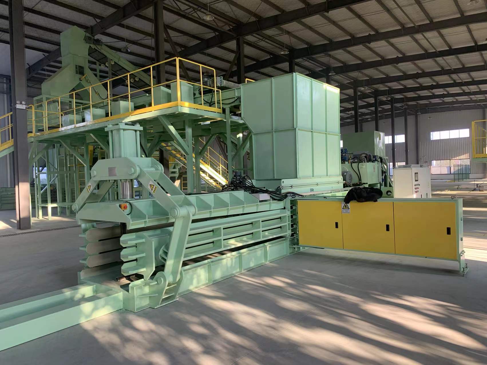 Waste Paper Hydraulic Baler