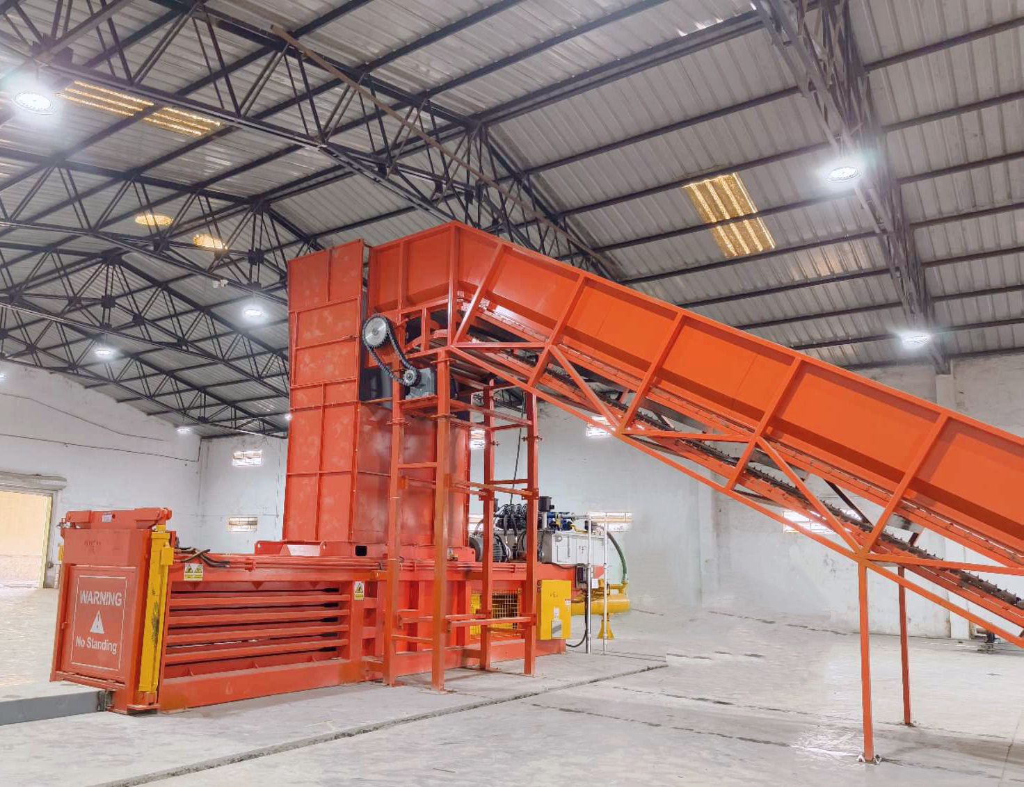 Waste Paper Hydraulic Baler